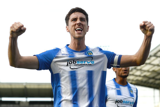 Luke Prosser Colchester United Celebrates Courtney Editorial Stock ...