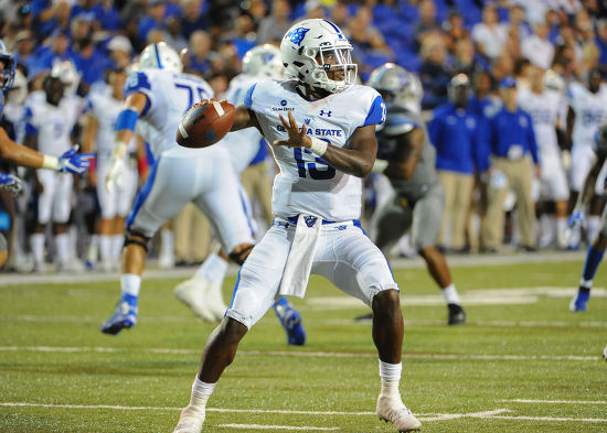 Georgia State Qb Dan Ellington 13 Editorial Stock Photo - Stock Image ...