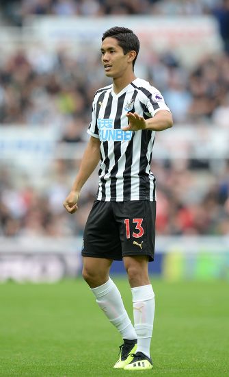 Yoshinori Muto Newcastle United Editorial Stock Photo - Stock Image ...