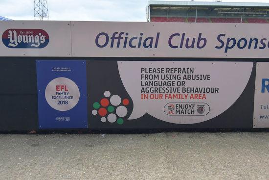 Efl Please Refrain Using Abusive Language Editorial Stock Photo - Stock ...