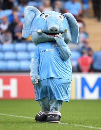 Coventry City Mascot Sky Blue Sam Editorial Stock Photo - Stock Image ...