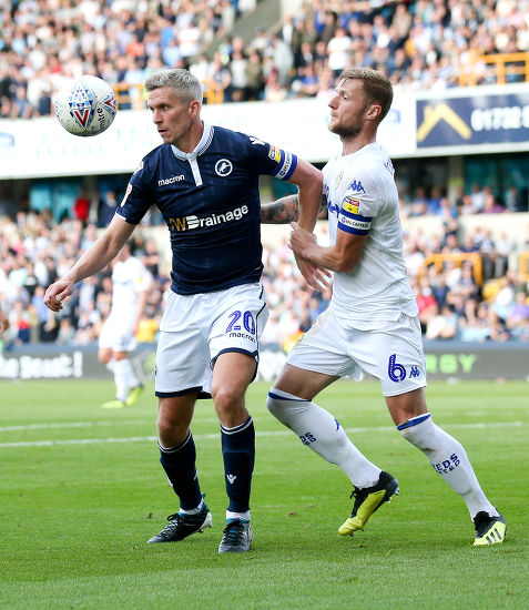 Steve Morison Millwall Liam Cooper Leeds Editorial Stock Photo - Stock ...