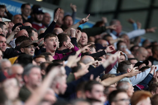 Aston Villa Fans Sing Editorial Stock Photo - Stock Image | Shutterstock