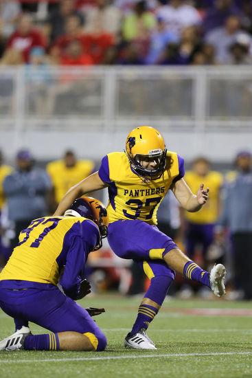 Prairie View Panthers Place Kicker Zach Editorial Stock Photo - Stock ...