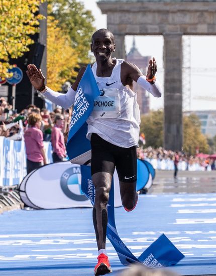 Winner Kenyan Long Distance Runner Eliud Editorial Stock Photo - Stock ...