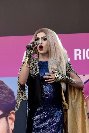 Drag Queen Rani Kohinoor Sushant Divgikar Editorial Stock Photo - Stock ...