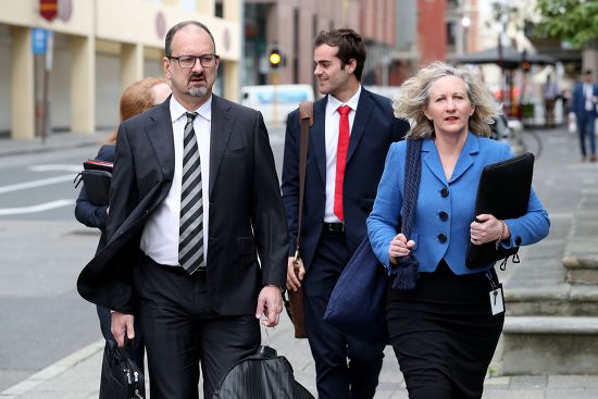 Defence Team Lead By Paul Yovich Editorial Stock Photo - Stock Image ...