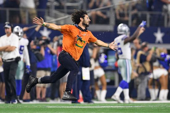 Fan Runs On Field After Dallas Editorial Stock Photo - Stock Image ...
