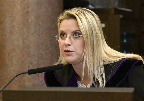 Presiding Judge Marion Hohenecker During Another Editorial Stock Photo ...