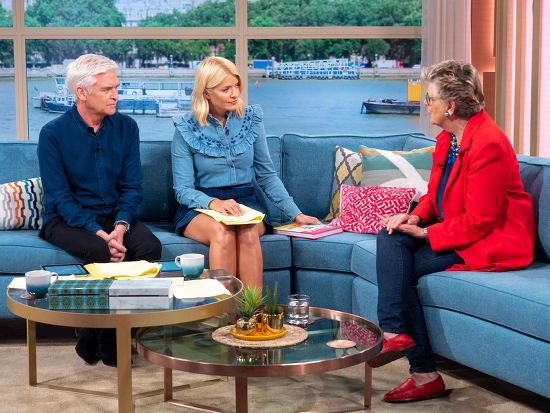 Phillip Schofield Holly Willoughby Prue Leith Editorial Stock Photo ...