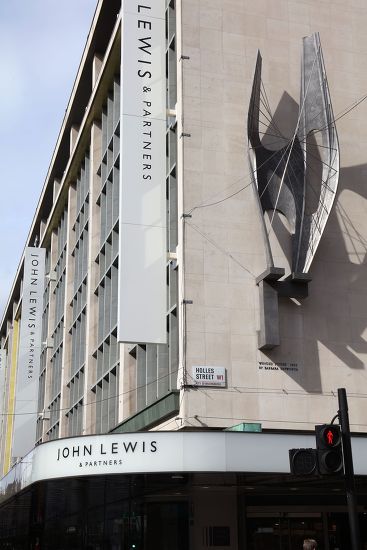 Barbara Hepworth Statue John Lewis Oxford Editorial Stock Photo - Stock ...