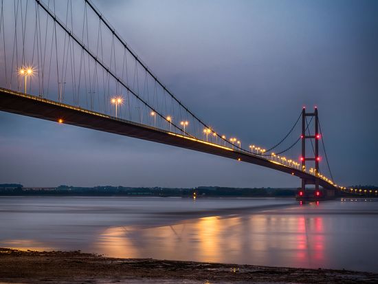 Humber Bridge Hull Humberside Editorial Stock Photo - Stock Image ...