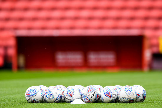 Efl Mitre Delta Match Balls Editorial Stock Photo - Stock Image ...