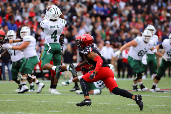 Ohio Bobcats Wr Papi White Catches Editorial Stock Photo - Stock Image ...