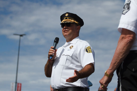 Philadelphia Fire Commissioner Adam Thiel Speaks Editorial Stock Photo ...