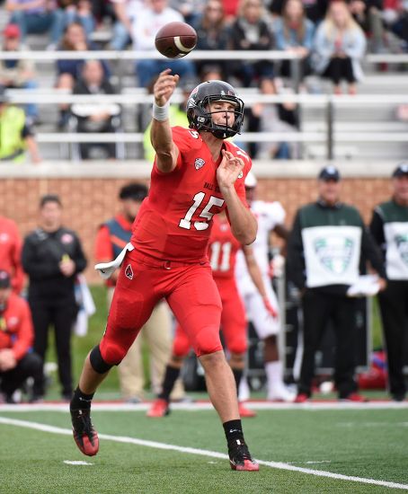Ball State Cardinals Quarterback Riley Neal Editorial Stock Photo ...