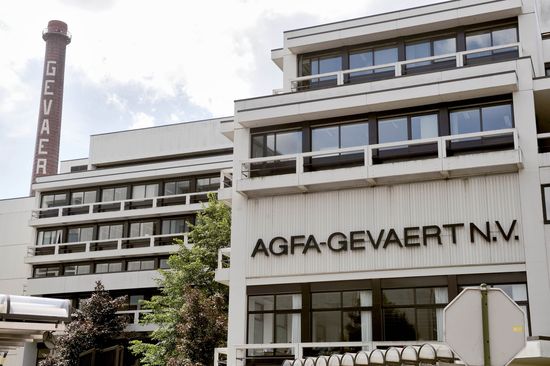 Headquarters Agfa Mortsel Antwerp Belgium Editorial Stock Photo - Stock ...