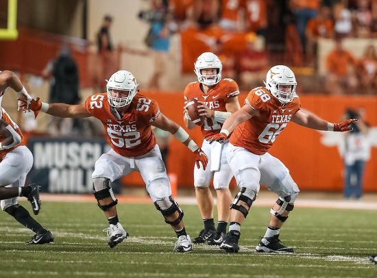 September15 Austin Txtexas Longhorns Offensive Lineman Editorial Stock ...
