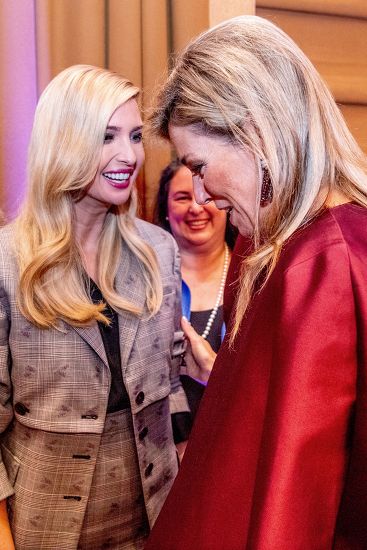 Queen Maxima Ivanka Trump Editorial Stock Photo - Stock Image ...