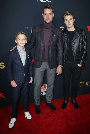 Parker Bates Justin Hartley Logan Shroyer Editorial Stock Photo - Stock ...