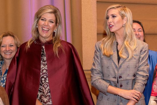 Queen Maxima Ivanka Trump Editorial Stock Photo - Stock Image ...