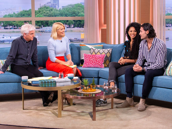 Phillip Schofield Holly Willoughby Vick Hope Editorial Stock Photo ...