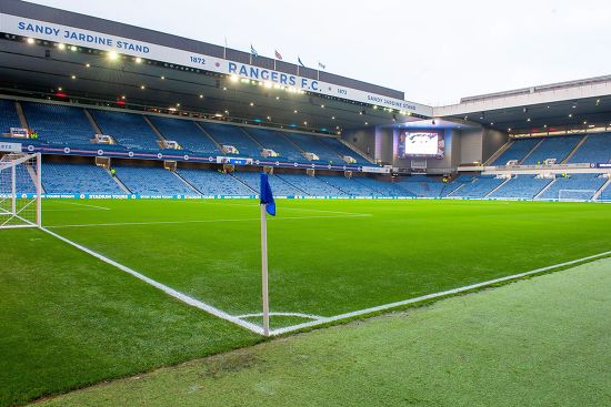 General View Inside Ibrox Stadium Before Editorial Stock Photo - Stock ...