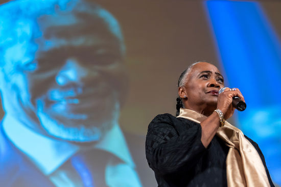 Opera Singer Barbara Hendricks Sings During Editorial Stock Photo ...
