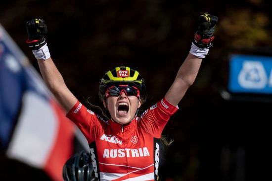 Laura Stigger Austria Celebrates Winning Womens Editorial Stock Photo ...