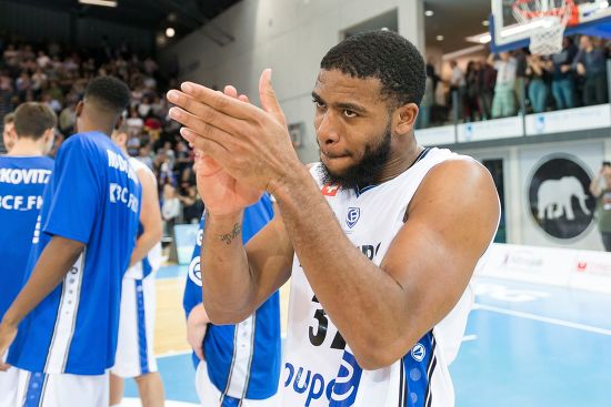 Fribourgs Player Justin Roberson Action During Editorial Stock Photo ...