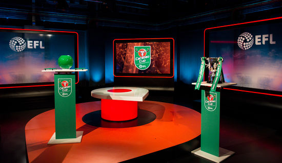 Efl Cup Draw Set Efl Trophy Editorial Stock Photo - Stock Image ...