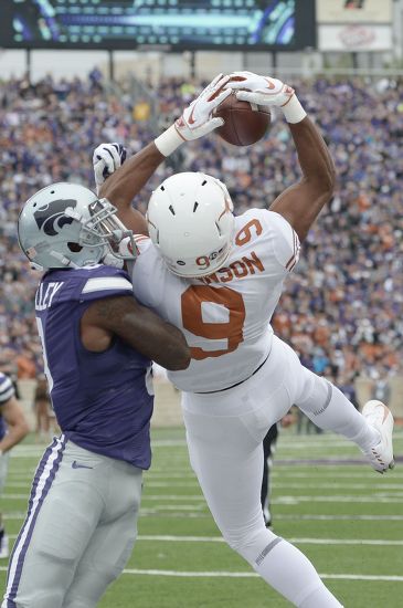 Texas Longhorns Wide Receiver Collin Johnson Editorial Stock Photo ...