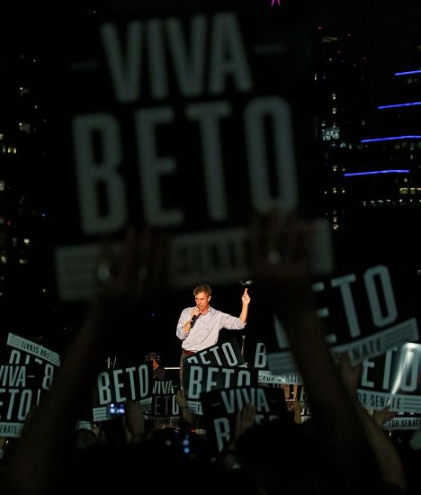 Candidate Us Senate Beto Orourke Talks Editorial Stock Photo - Stock ...