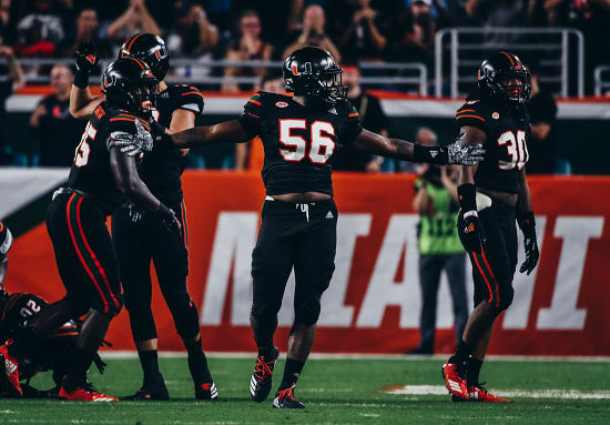 Michael Pinckney 56 Miami Action During Editorial Stock Photo - Stock ...