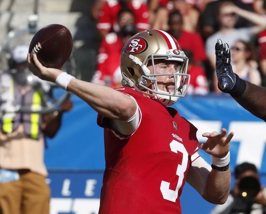 San Francisco 49ers Quarterback Cj Beathard Editorial Stock Photo ...