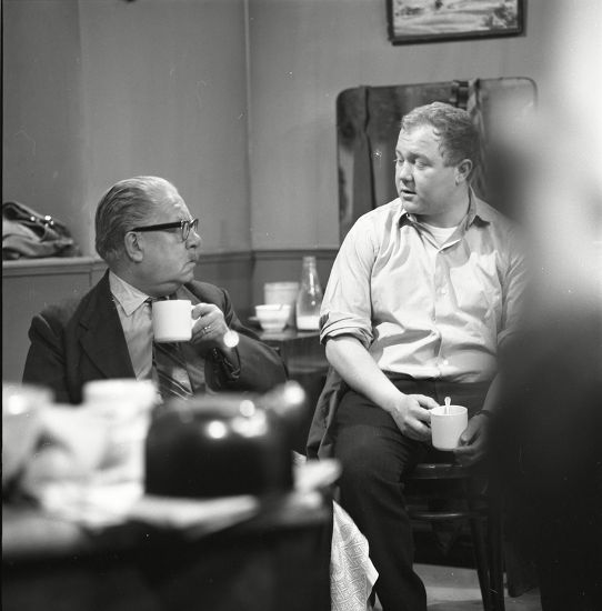 Jack Howarth Albert Tatlock Graham Haberfield Editorial Stock Photo ...