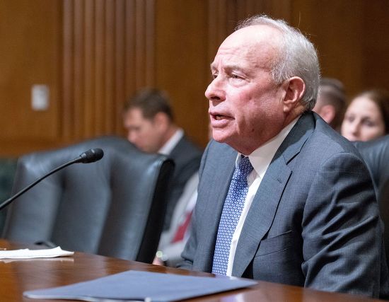 Andrew M Saul Testifies Before United Editorial Stock Photo - Stock ...