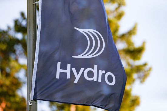 Norsk Hydros New Logo Hydro Seen - Foto de stock de contenido editorial ...