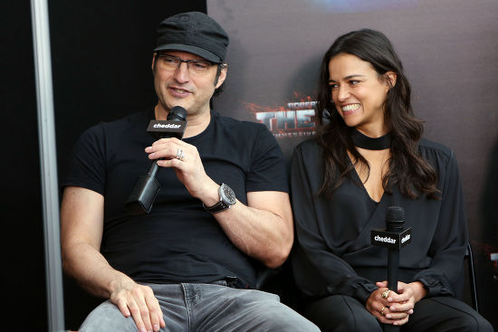 Robert Rodriguez Michelle Rodriguez Racer Max Editorial Stock Photo ...