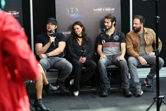 Robert Rodriguez Michelle Rodriguez Racer Max Editorial Stock Photo ...