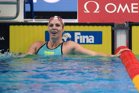 Seebohm Emily Australia Reacts After Winning Editorial Stock Photo ...