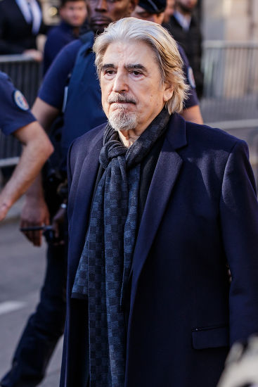 French Singer Serge Lama Leaves Armenian Editorial Stock Photo - Stock ...
