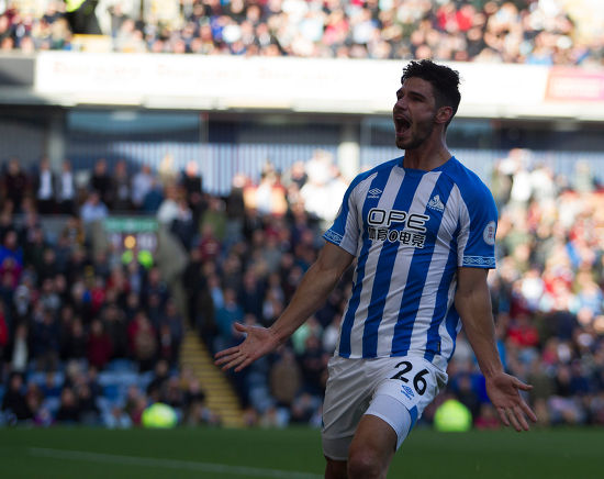 Christopher Schindler Huddersfield Town Celebrates After Editorial ...