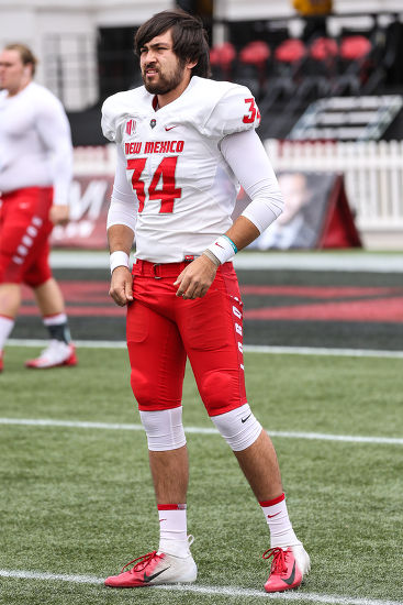New Mexico Lobos Long Snapper Jared Editorial Stock Photo - Stock Image ...