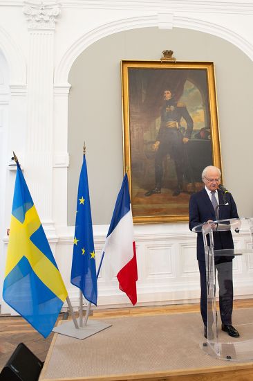Swedens King Carl Xvi Gustaf Delivers Editorial Stock Photo - Stock ...