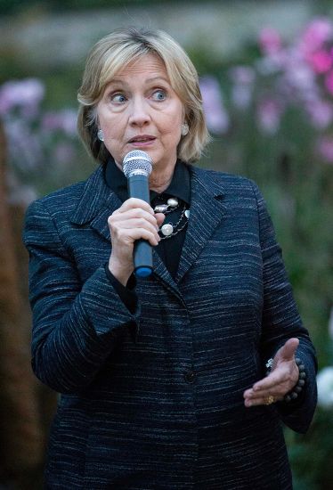 Secretary Hillary Clinton Unveils Statue Eleanor Editorial Stock Photo ...