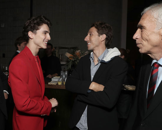 Timothee Chalamet Nic Sheff David Sheff Editorial Stock Photo - Stock ...