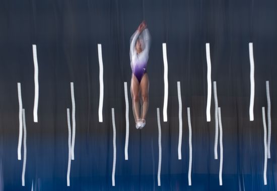 Emily Mussmann Sui Action During Womens Editorial Stock Photo - Stock ...