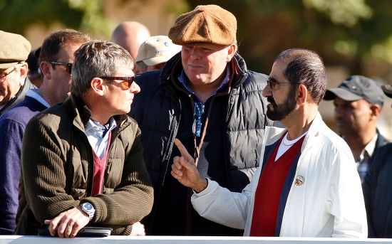 Sheikh Mohammed Simon Crisford David Loder Editorial Stock Photo ...