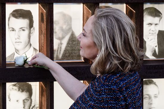 Chilean First Lady Cecilia Morel Lays Editorial Stock Photo - Stock ...